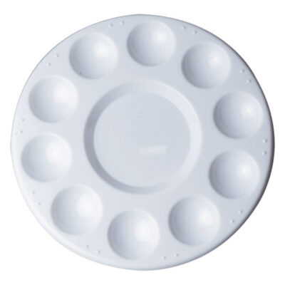 10 Well Round Palette – The Artist Warehouse
