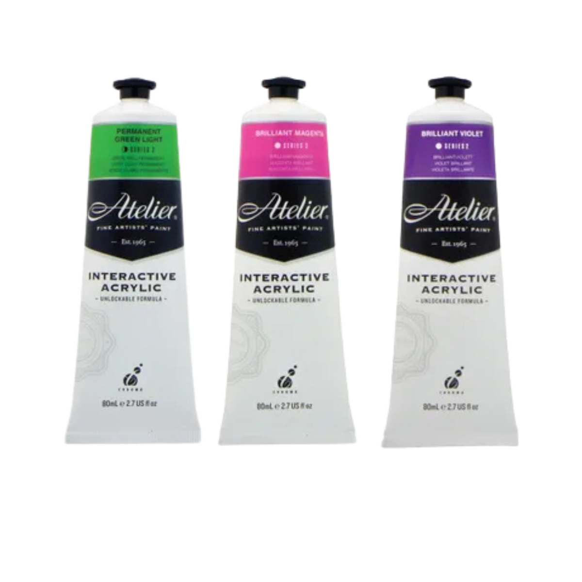 Atelier Interactive Acrylic Paints 80ml Tubes – The Artist Warehouse