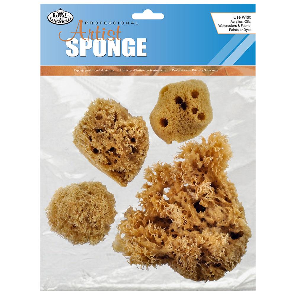 Royal & Langnickel Artist Ocean Sponge 4 Pack | Sustainably Sourced ...