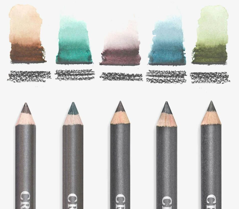 Cretacolor AquaGraph Green Artists' HB Pencil Box 3 pieces – The Artist ...