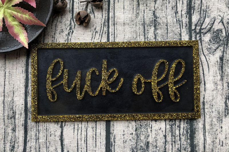 MAD F’ Off Resin Mould #131 – The Artist Warehouse
