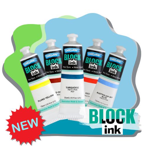 Derivan Block Ink 75ml – The Artist Warehouse